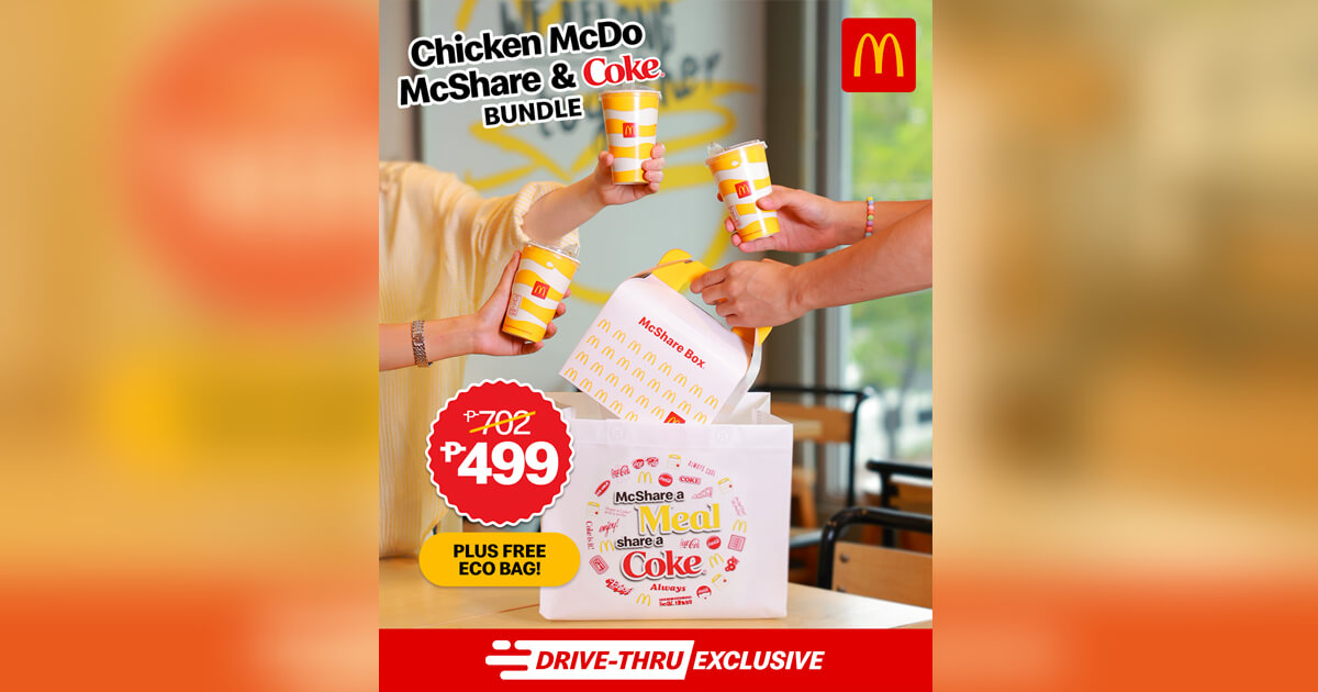 Score an exclusive bundle, eco bag, and customized Coke bottles, plus a chance to win a barkada ...